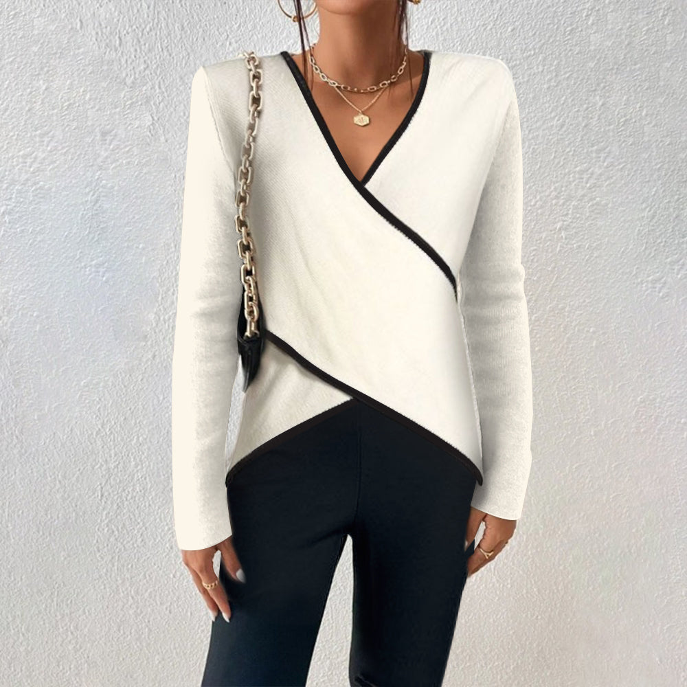 Alessia - Elegant Wrap Top – Laura & Rosewood - United States