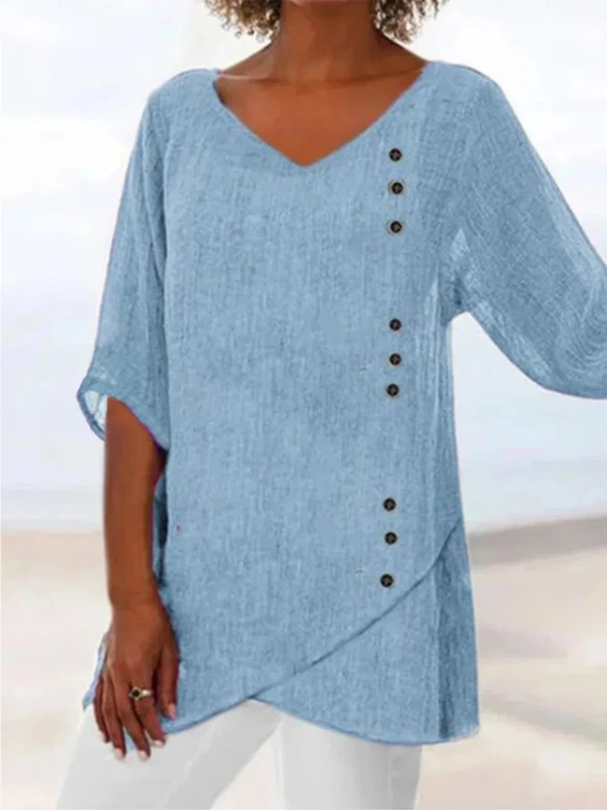 ESOLA - Light Breeze Top – Laura & Rosewood - United States