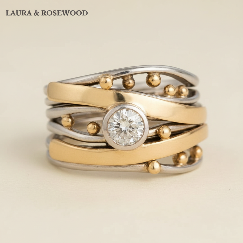Rexanne - Celestial Stylish Ring – Laura & Rosewood - United States